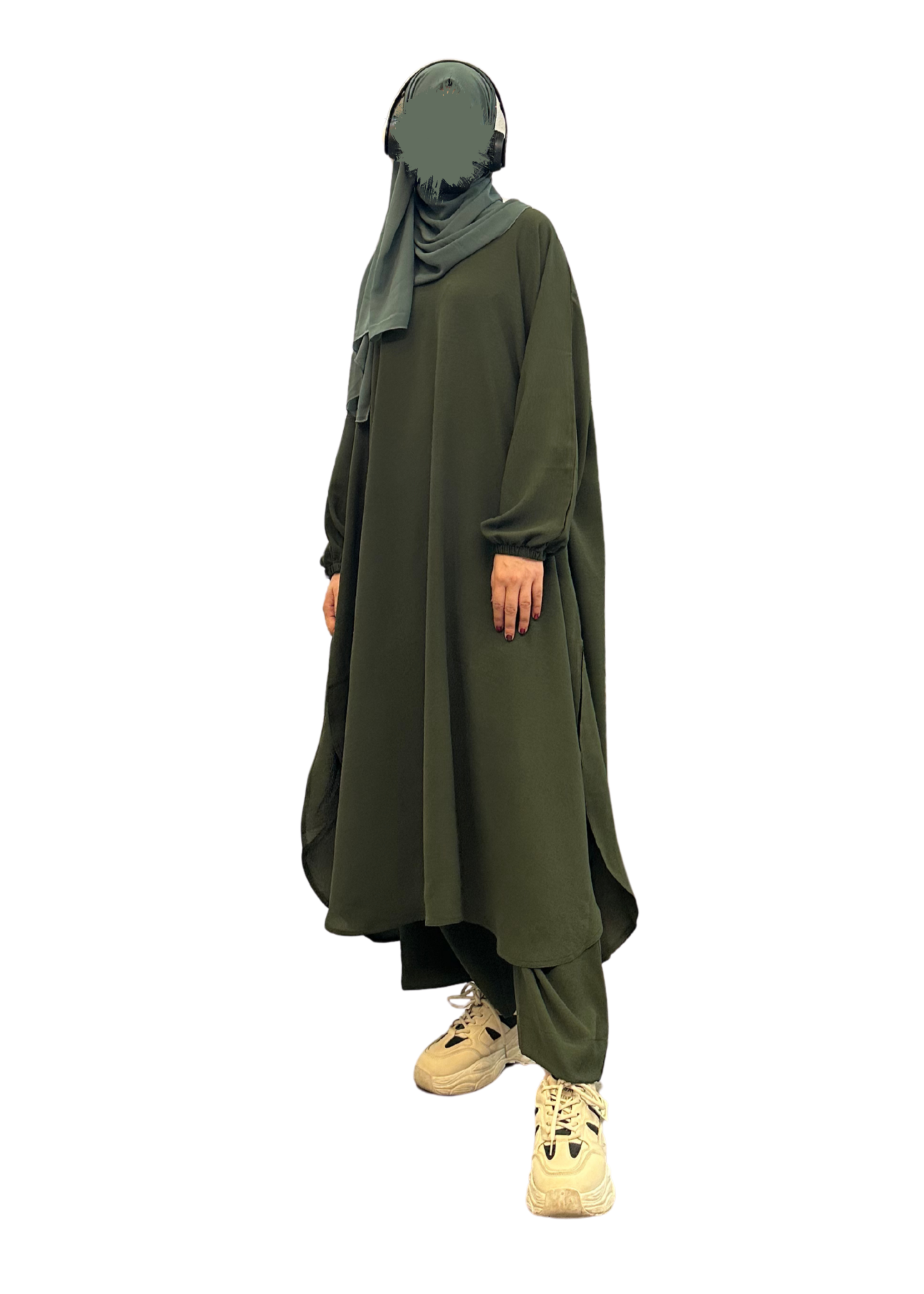 Baggy Style Urwa Abaya – Ghanam Rang